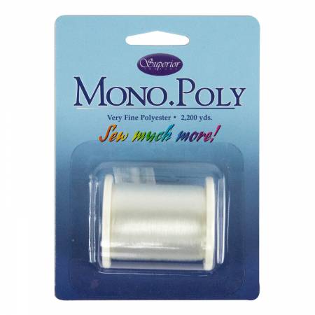Superior Clear MonoPoly Thread – Colourwerx Shop