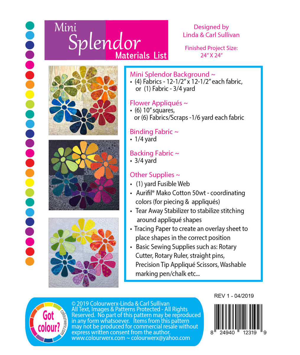 Mini Splendor – Colourwerx Shop